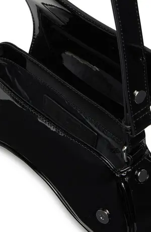 DIESEL® Play Faux Leather Shoulder Bag - Black