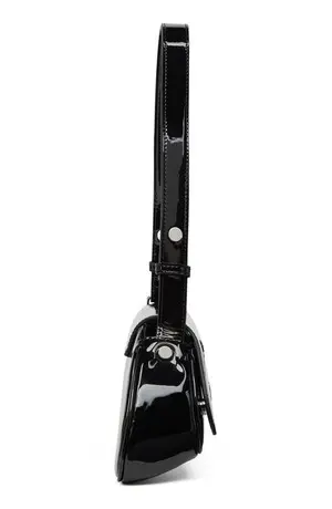 DIESEL® Play Faux Leather Shoulder Bag - Black