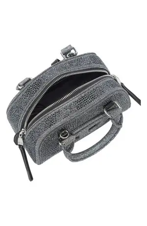 DIESEL® 1dr Dome Crossbody Bag - Gunmetal