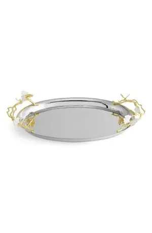 Michael Aram Butterfly Ginkgo Large Tray - Silver