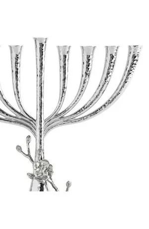 Michael Aram White Orchid Menorah