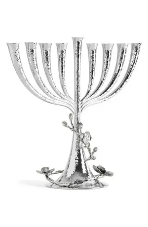 Michael Aram White Orchid Menorah