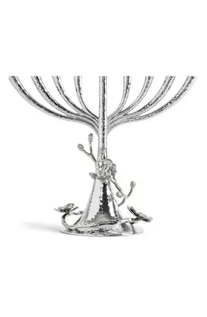 Michael Aram White Orchid Menorah
