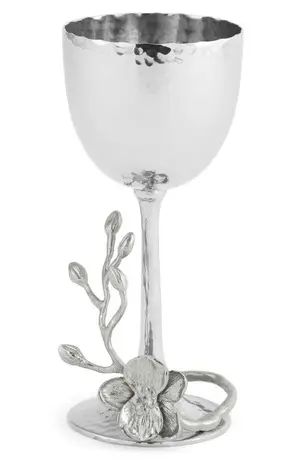 Michael Aram White Orchid Kiddush Cup - Silver