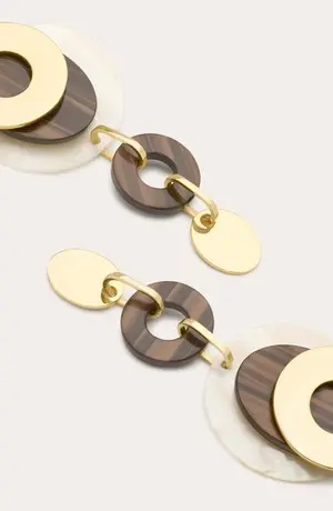 Ramy Brook Polina Link Statement Earrings