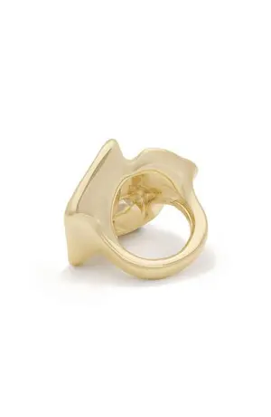 Ramy Brook Elina Cubic Zirconia Statement Ring