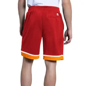 STARTER Tampa Bay Buccaneers Throwback Power Play Mesh Shorts By - Red