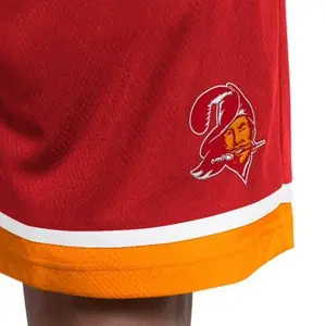 STARTER Tampa Bay Buccaneers Throwback Power Play Mesh Shorts By - Red