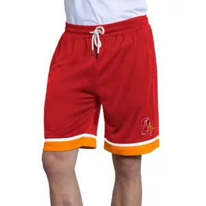 STARTER Tampa Bay Buccaneers Throwback Power Play Mesh Shorts By - Red