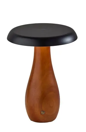 ADESSO Naya Cordless Led Table Lamp - Walnut