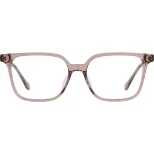 MOHALA EYEWEAR Palakika 54mm Low Bridge Square Optical Glasses - Shell/clear Lenses