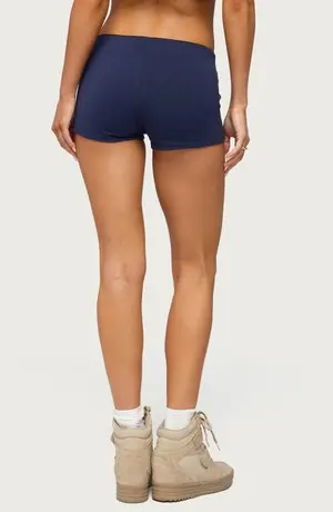 EDIKTED Brazilian Babe Low Rise Micro Shorts
