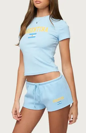 EDIKTED Argentina T-shirt