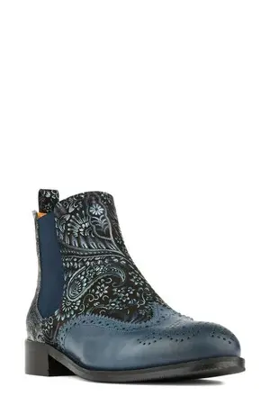 EMBASSY LONDON Mamacita Chelsea Boot Blue