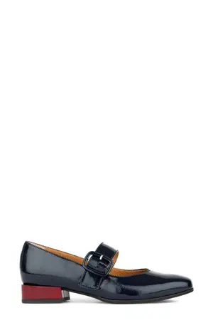 EMBASSY LONDON Bliss Mary Jane Flat - Blue