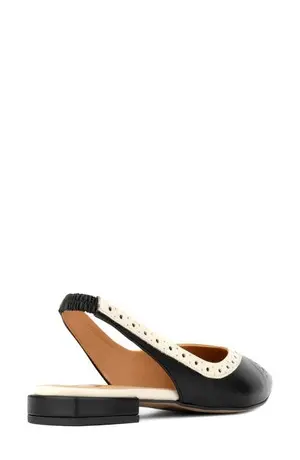 EMBASSY LONDON Holly Pointed Toe Slingback Flat