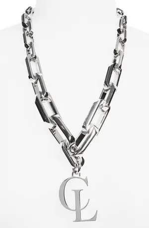 CHRISTIAN LOUBOUTIN Cl Pendant Necklace