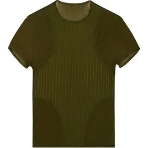 HOM Personal Allure Crew Neck T-shirt - Olive