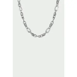 TUTTI Wave Chain Necklace - Silver