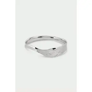 TUTTI Edge Bangle - Silver