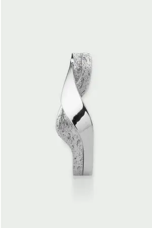 TUTTI Wave Bangle - Silver