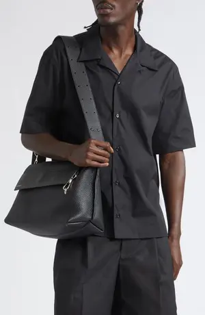 Givenchy Leather Flap Crossbody Bag