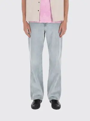 MSGM Pants - Gnawed Blue