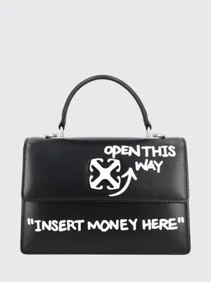 Off-White Crossbody Bag - Black