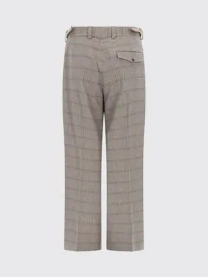 Drole De Monsieur Tailored Plaid Trousers