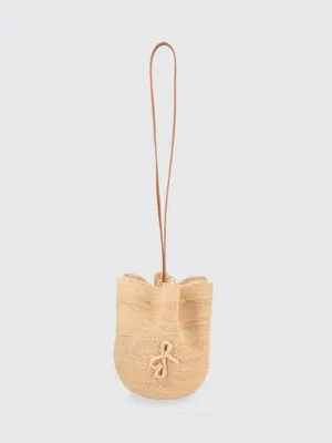 Ruslan Baginskiy Raffia Shoulder Bag - Beige