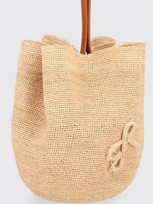 Ruslan Baginskiy Raffia Shoulder Bag