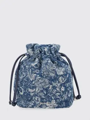 GANNI Crossbody Bag - Denim