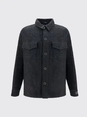 Balmain Cotton-blend Tweed Shirt Jacket With Patch Pockets