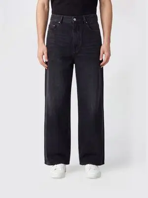 Amiri Wide-leg Cotton Denim Jeans With Five-pocket Design