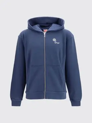 Kenzo Floral Print Cotton Hoodie