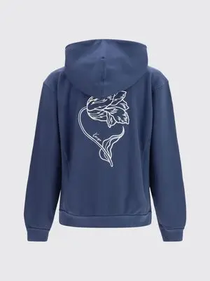 Kenzo Floral Print Cotton Hoodie