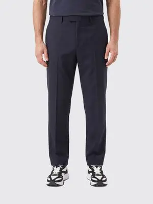 Valentino Garavani Slim Fit Tailored Merino Wool Trousers - Navy