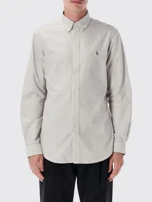 Polo Ralph Lauren Slim Fit Striped Cotton Shirt With Embroidered Logo - Hazel