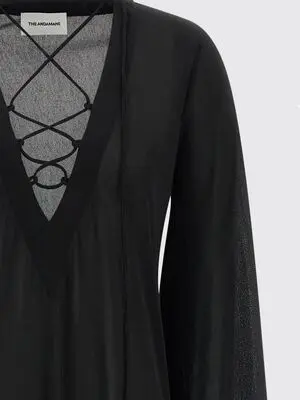 Andamane Ava Long V-neck Jersey Caftan