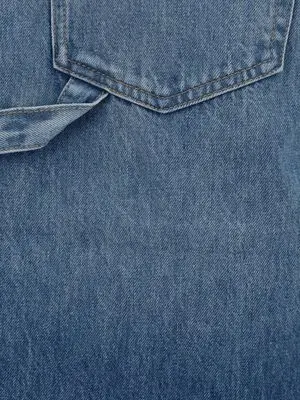 7 For All Mankind Knee-length Five-pocket Cotton Shorts With Button Fly