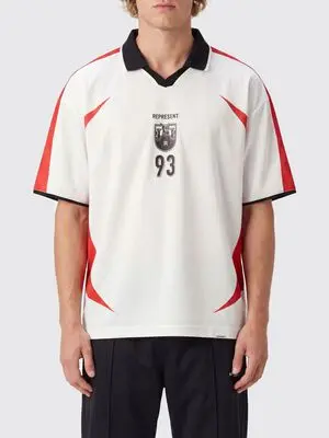 REPRESENT Polyester T-shirt With Classic Collar And V-neck