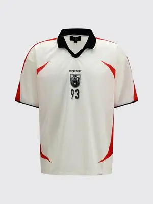 REPRESENT Polyester T-shirt With Classic Collar And V-neck