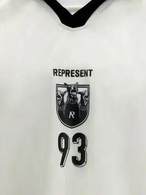 REPRESENT Polyester T-shirt With Classic Collar And V-neck