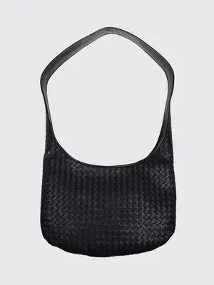 Bottega Veneta Woven Nappa Leather Bag - Black