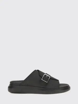 Alexander Mcqueen Round Toe Slides Slipper