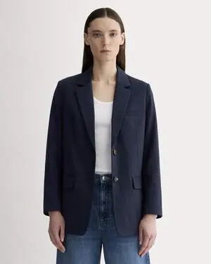Everlane Oversized Blazer, Buttersmooth Cotton