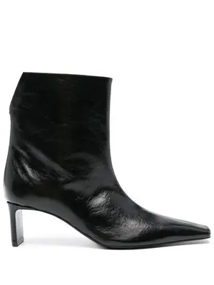 Khaite Ona Ankle Boots 55 - Black