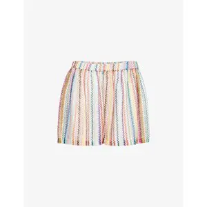 Missoni Elasticated Zig-zag Meshshorts