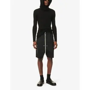 Rick Owens Bela Bauhaus Cotton Shorts