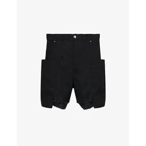 Rick Owens Stefan Wool Cargo Shorts